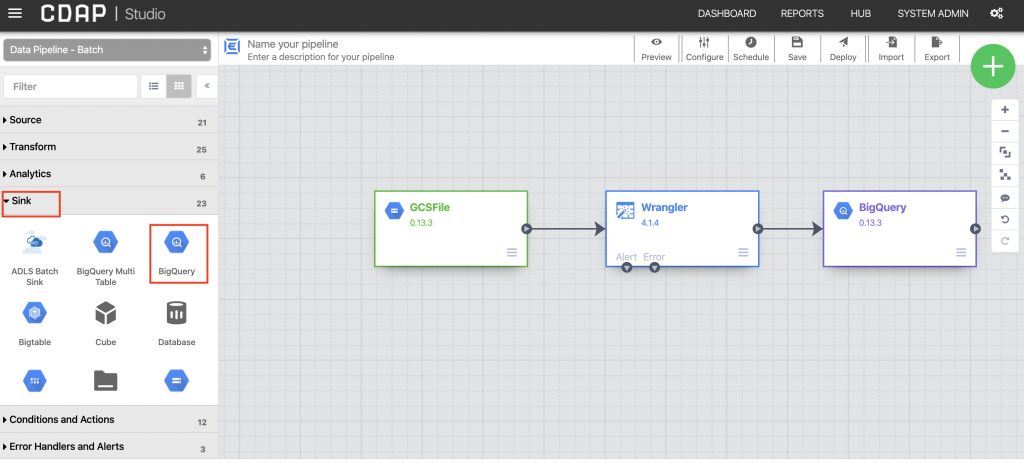 CDAPのパイプラインをローカルで作成し、Cloud Data Fusionで実行する - RHYTHM TECH BLOG